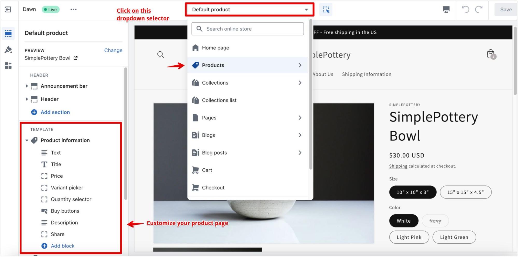 Everything about Shopify pages for your store and how to build them ...