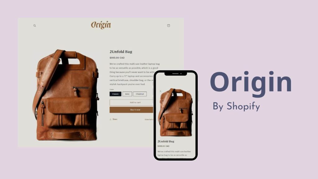 Origin Theme - A chic theme created for creators offering original ...