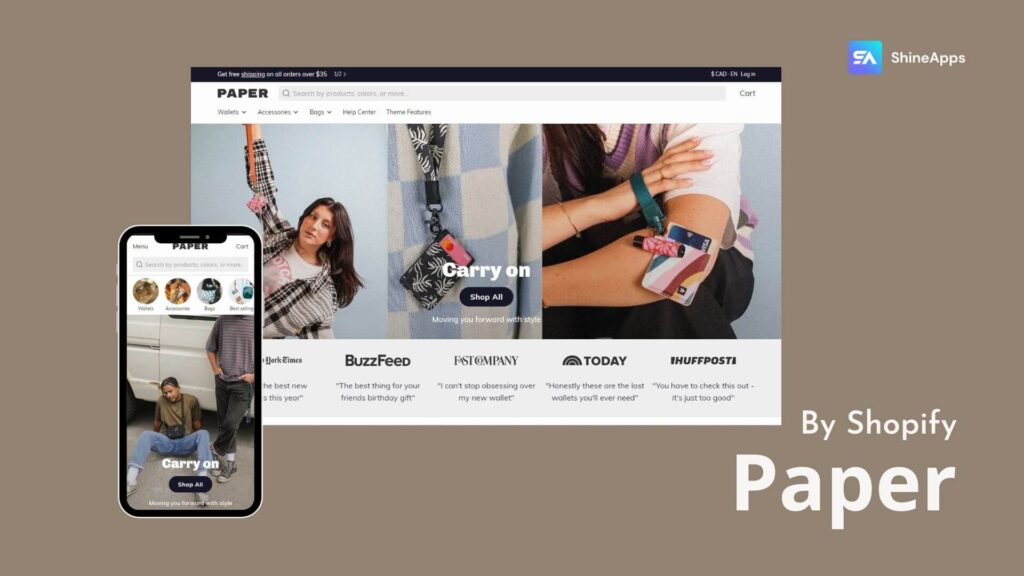 Paper Theme Shopify - An Easy-to-Use and Stunning Design to Showcase ...